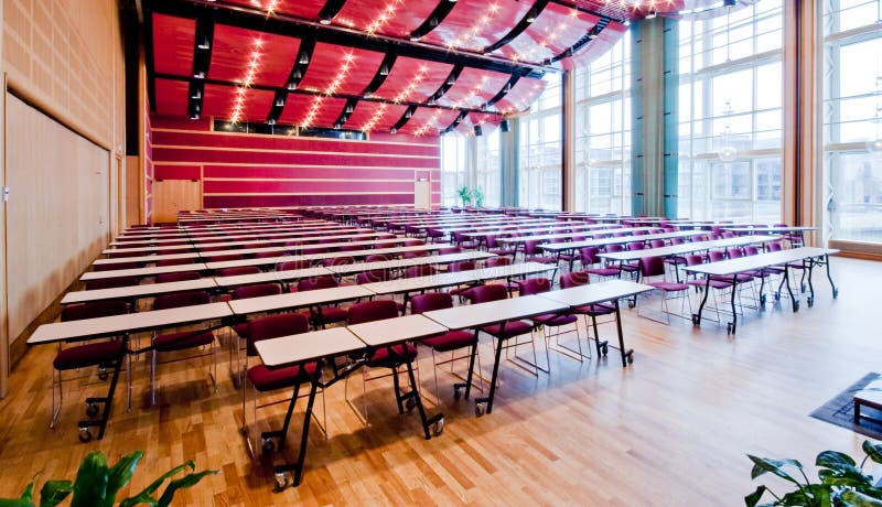 Conference hall stock photo. Image of indoor, agenda - 16747432