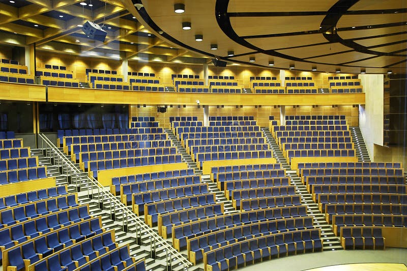 Conference hall stock photo. Image of dignitaries, contemporary - 6299266