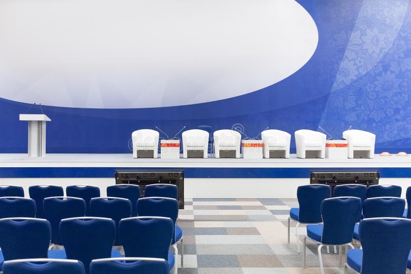 Conference Hall, Business Conference and Training in Hall Stock Photo ...