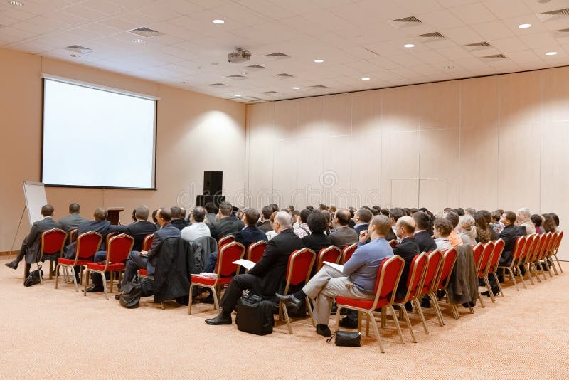 Conference Hall, Business Conference and Training in Hall Editorial ...
