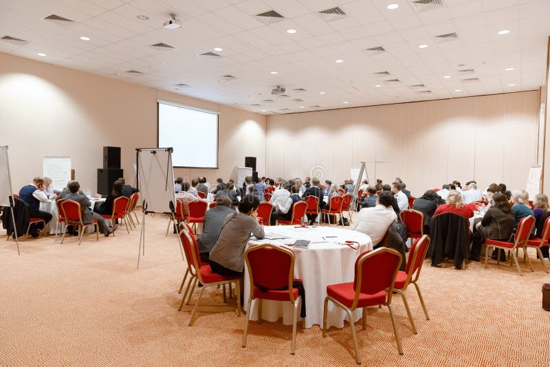 Conference Hall, Business Conference and Training in Hall Editorial ...