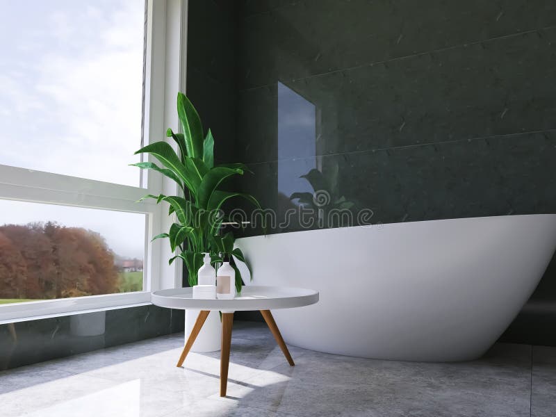 Conference Hall 3d Render, 3d Illustration Modern House Stock ...