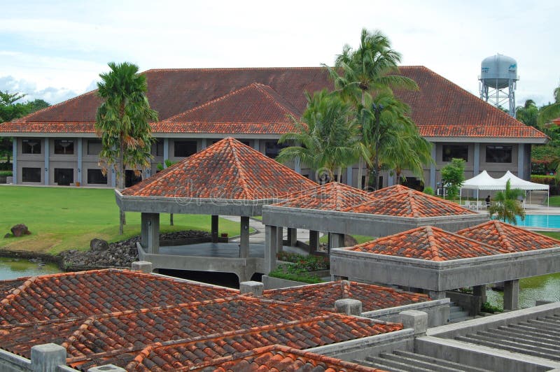 Conference Hall Facade at CCF Mount Makiling Recreation Center in Santo ...