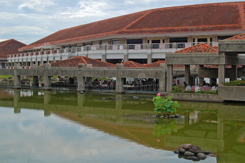 Conference Hall Facade at CCF Mount Makiling Recreation Center in Santo ...