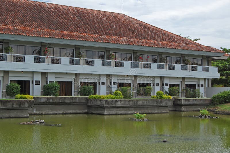 Conference Hall Facade at CCF Mount Makiling Recreation Center in Santo ...
