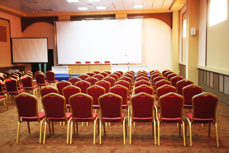 Conference hall stock image. Image of screen, education - 35626909