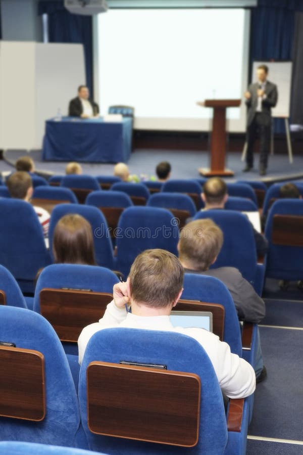Conference hall editorial stock image. Image of conference - 25635924