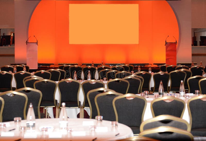 Conference Stage Setup