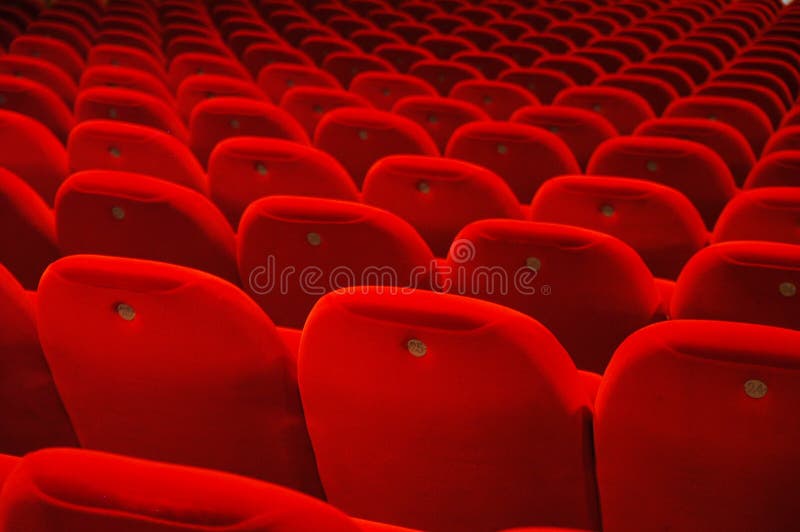 Conference Hall- Theatre Seats Stock Image - Image of theatre ...