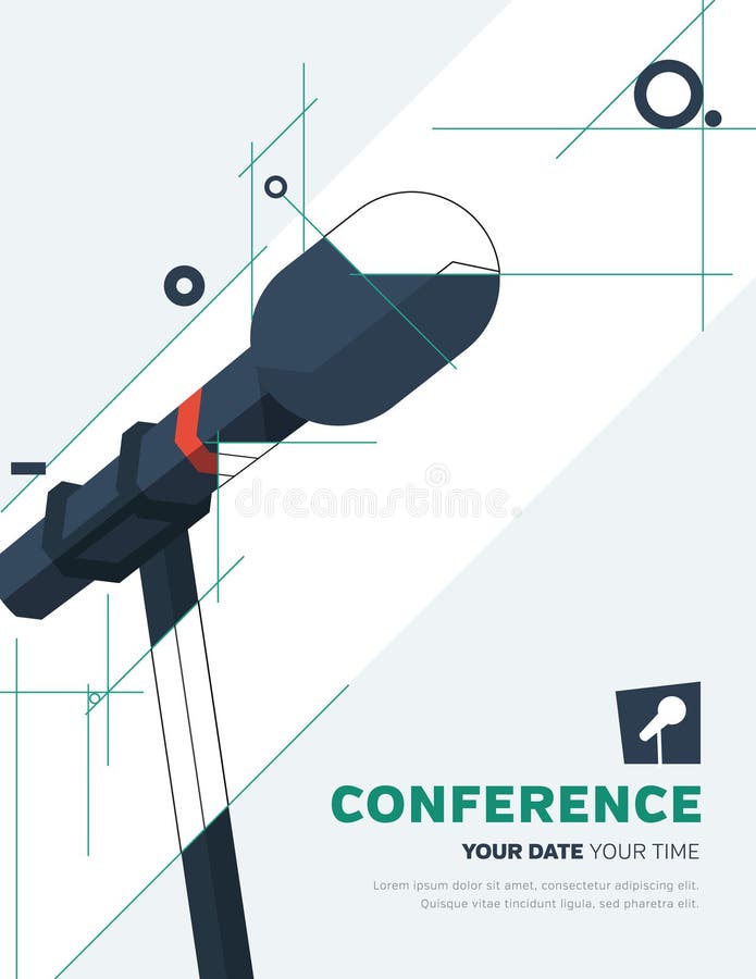 Conference illustration stock illustration. Illustration of conference ...