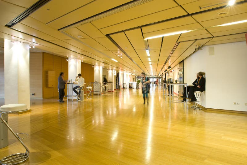 Conference/meeting hall stock image. Image of employ - 13432355