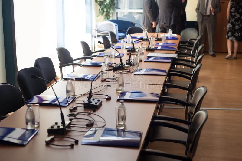 At the conference stock photo. Image of bottle, meetings - 32593892