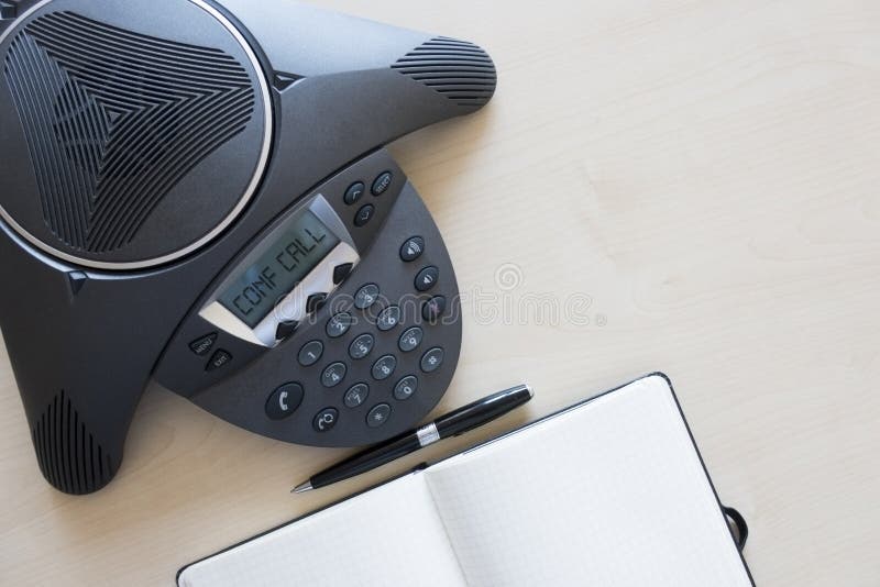 Conference Phone stock image. Image of loudspeaker, voip - 51897693