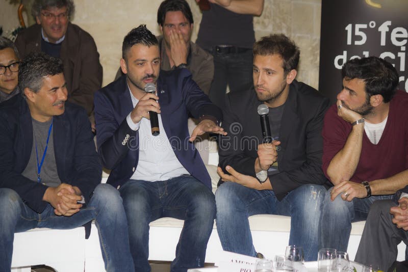 Actor pio and amedeo duo editorial stock photo. Image of italian - 40605373