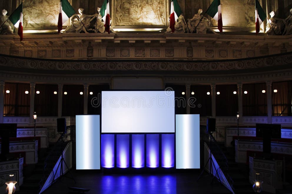 Conference room stock photo. Image of class, lecture - 42097614