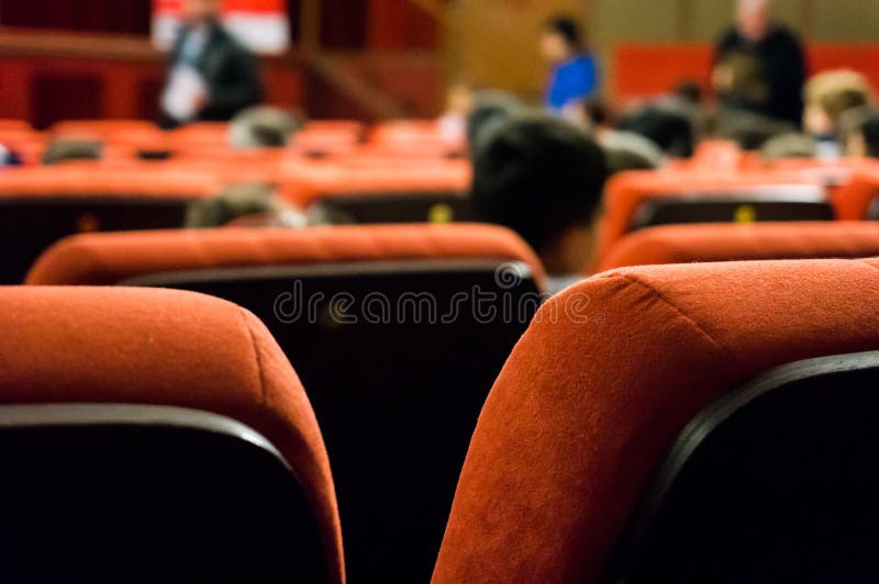 Conference room chairs stock image. Image of chair, rows - 60590793