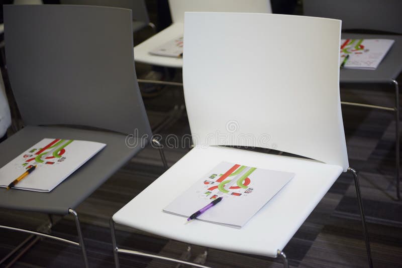 Conference Room Chairs Details Stock Image - Image of event, discussion ...