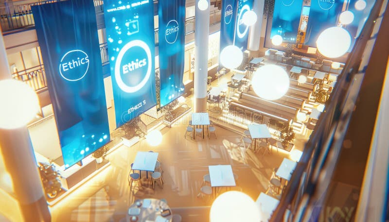 The Conference Room is Packed with Visitors Participating in a Panel ...