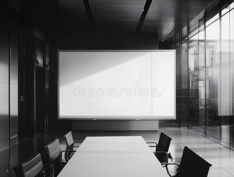 Conference Room Setup stock image. Image of generated - 373032033