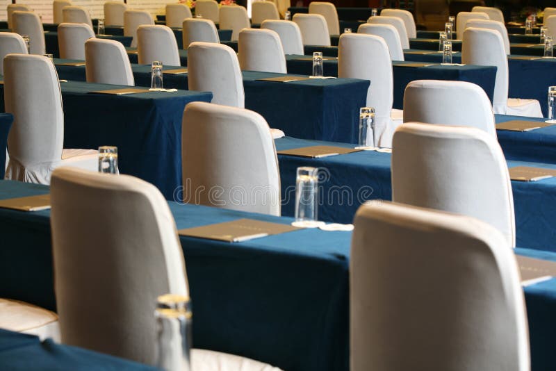 Conference Room Table and Chairs Stock Photo - Image of working ...