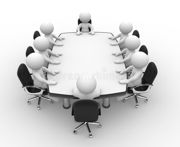 Leadership Team Conference Table Stock Illustrations – 4,967 Leadership ...