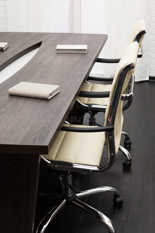Conference table stock image. Image of desk, indoors - 29534243