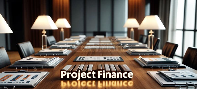 Conference Table in the Meeting Room with Documents, Binders, and 3d ...