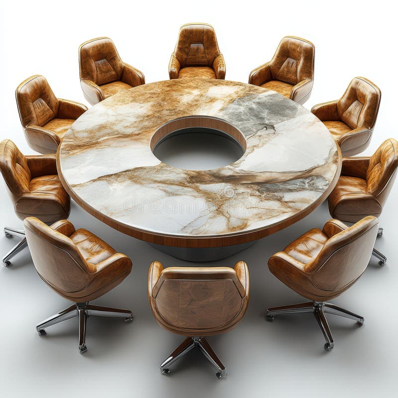 Conference Table stock illustration. Illustration of power - 339325341