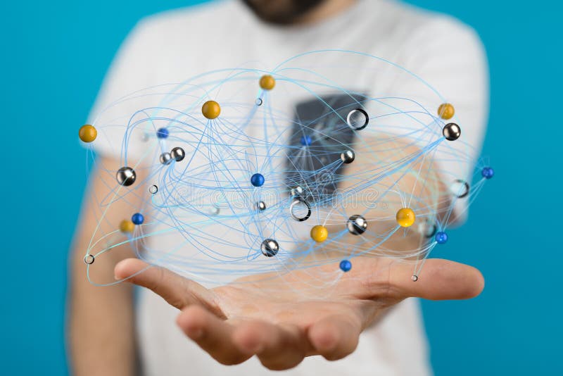 Conference Team Work Connection Digital Concept Stock Photo - Image of ...