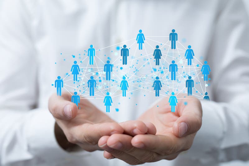 Conference Team Work Connection Digital Concept Stock Image - Image of ...