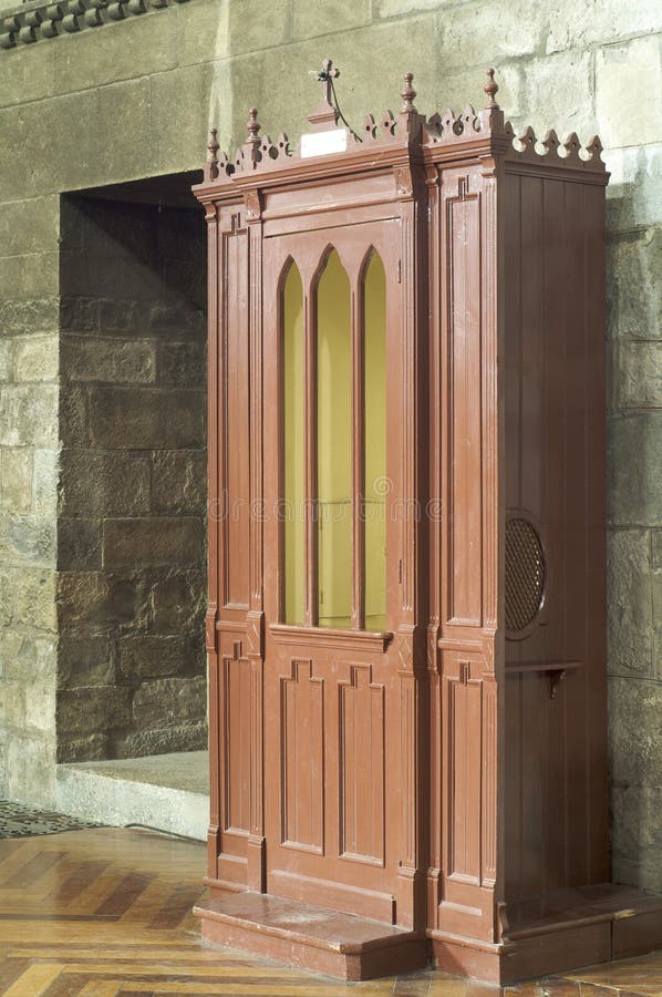 Confessional stock image. Image of ancient, chapel, decoration - 11331081