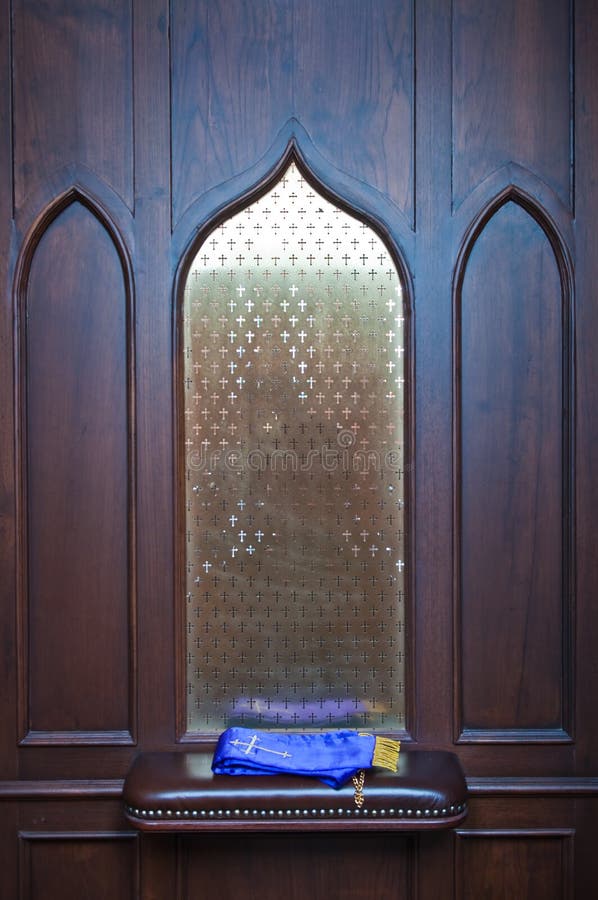 Confessional editorial photo. Image of confessional, inside - 54124536