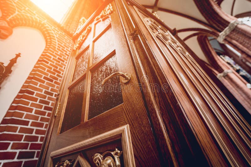 Confessional Booth at the Old European Catholic Church. Editorial Photo ...