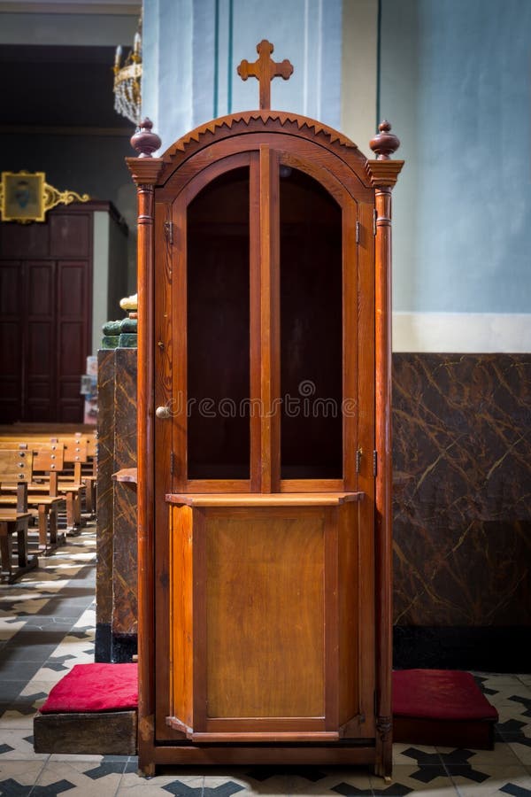 Confessional stock image. Image of stone, confession - 57926529