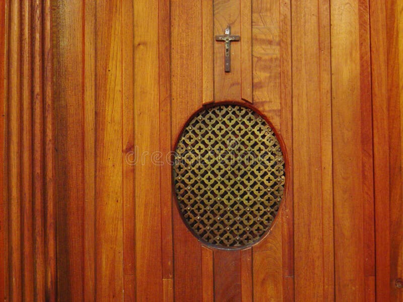 Confessional editorial photo. Image of confessional, inside - 54124536