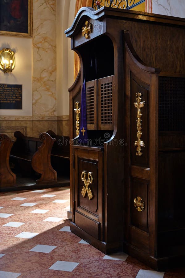 Confessional stock photo. Image of confessional, inside - 54124536