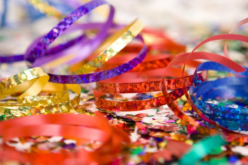 Confetti stock photo. Image of year, isolated, celebrating - 4256116
