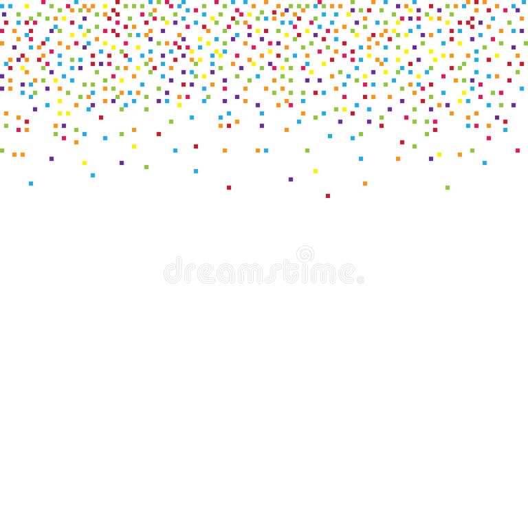 Pixel Confetti Stock Illustrations – 2,407 Pixel Confetti Stock ...