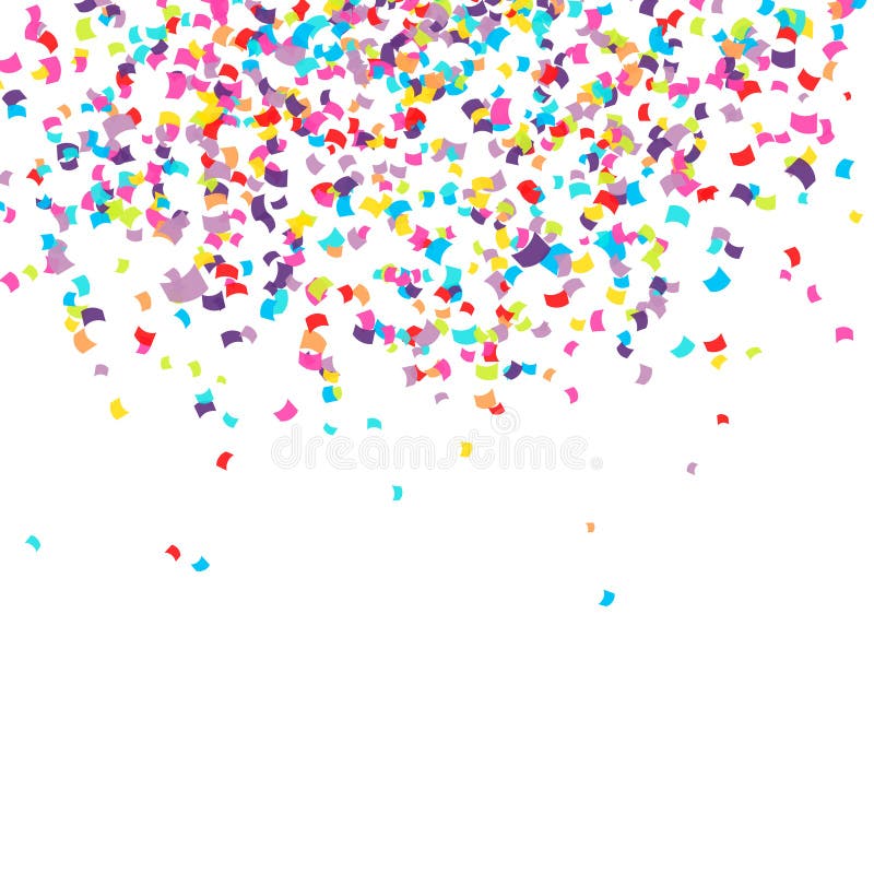 Vector confetti stock vector. Illustration of december - 6926995