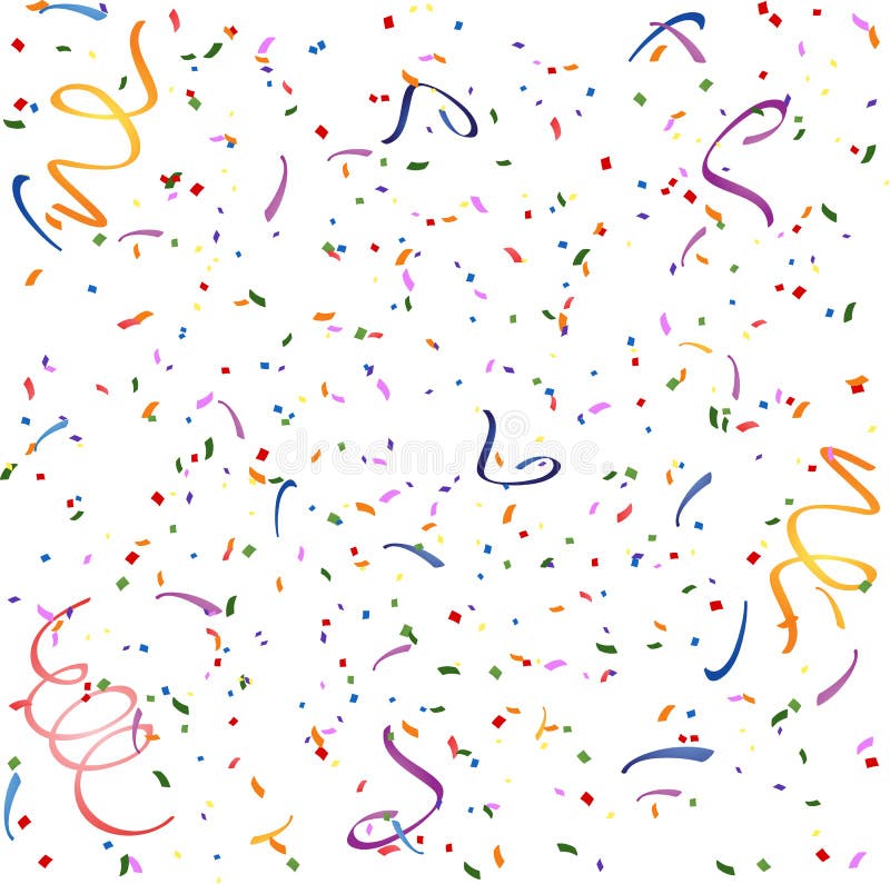 Confetti background stock vector. Illustration of decoration - 67929471