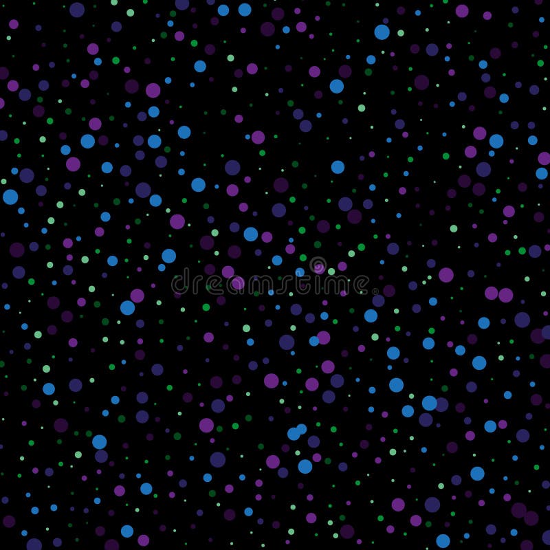 Confetti on Black Background, Festive Background Design with Colored ...