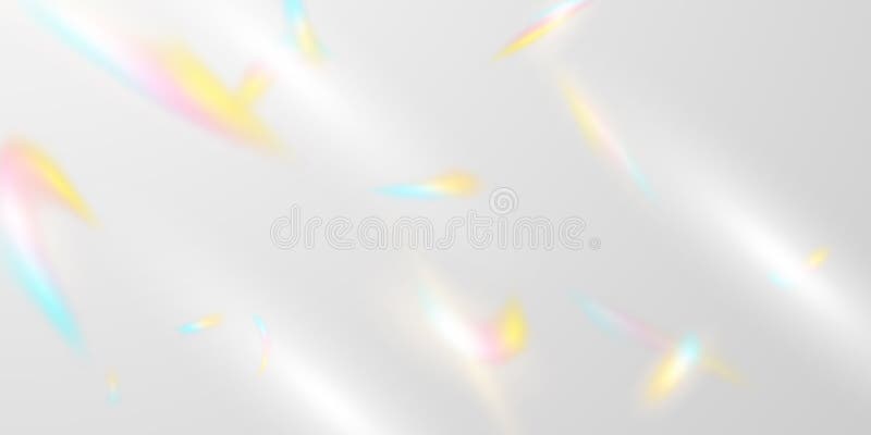 Confetti Design with Rainbow Light Effect Vector Illustration Stock ...