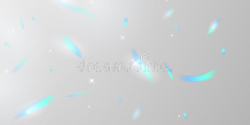 Confetti Design with Rainbow Light Effect Vector Illustration Stock ...