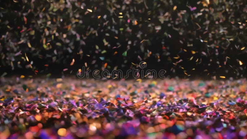 Confetti Explosion: a Celebration of Color and Joy Stock Video - Video ...