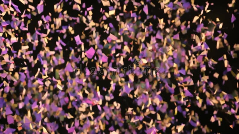 Confetti Falling stock footage. Video of whimsical, closeup - 347162314
