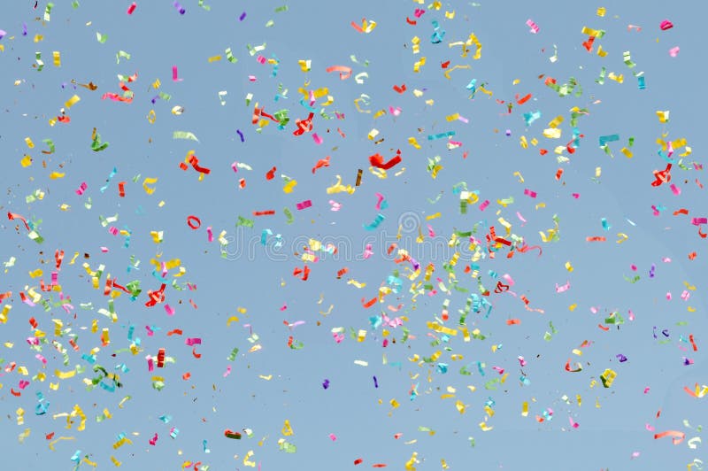 The confetti flying stock image. Image of strap, ceremony - 7658591