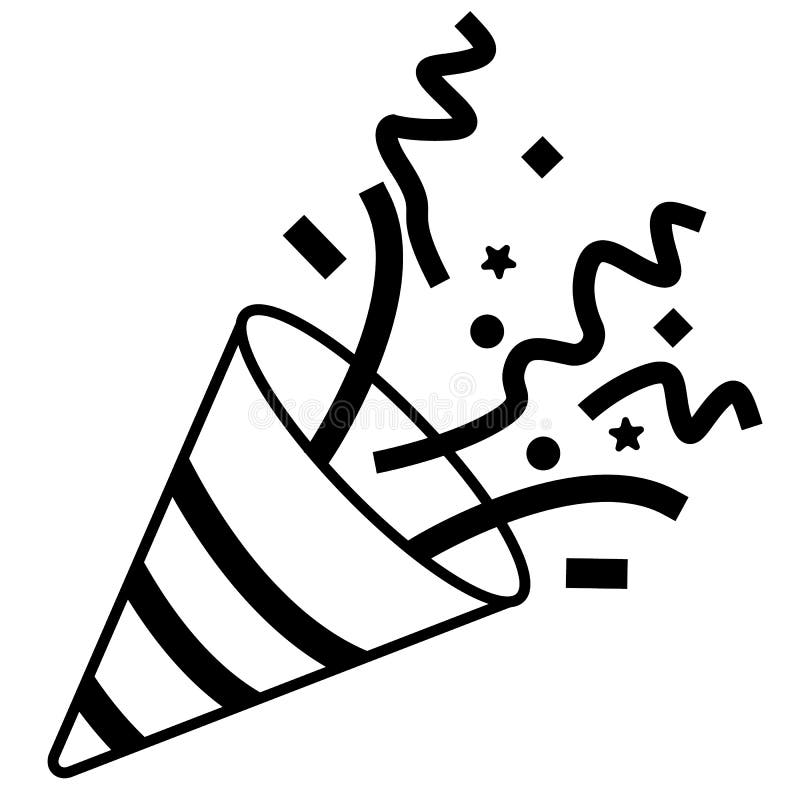 Birthday Party Emoji Celebrate Emoticon Icon. Happy Birthday Face Hat ...