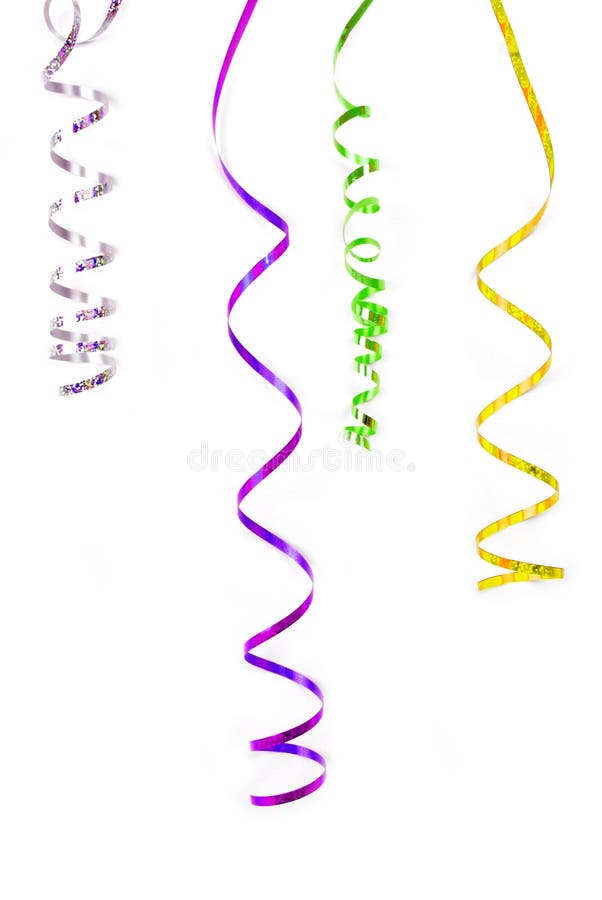 Confetti serpentine ribbon stock image. Image of festive - 41489635