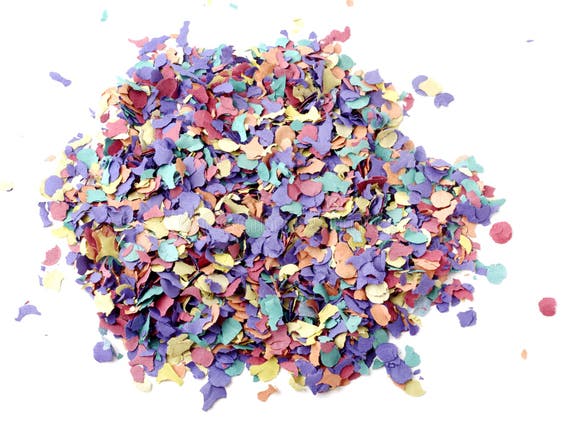 Confetti stack stock image. Image of festive, colored - 7424653