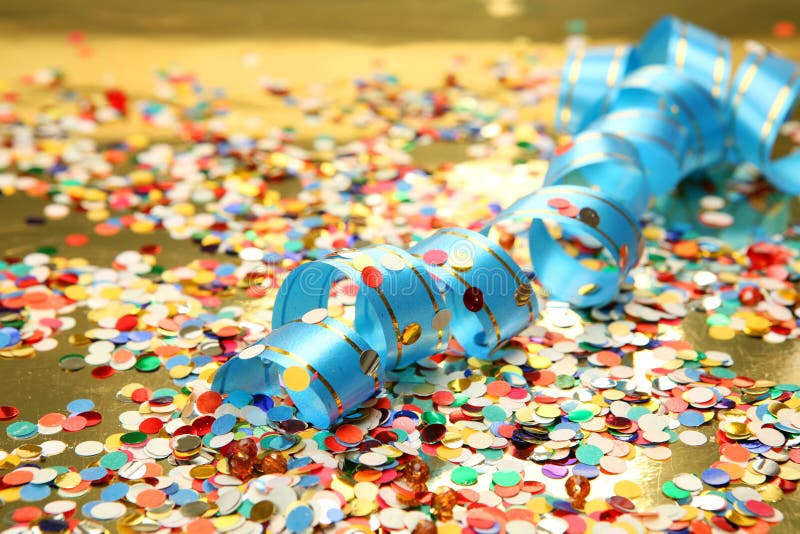 Confetti And Streamer Picture. Image: 17611057